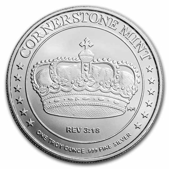 Buy 1 oz Silver Round - Cornerstone Mint (Lion) | APMEX