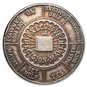 1 oz Silver Round - Crown Mint (Random Motif)