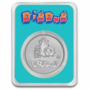 Buy 1 oz Silver Round - DIG DUG™ 40th Anniversary in TEP | APMEX