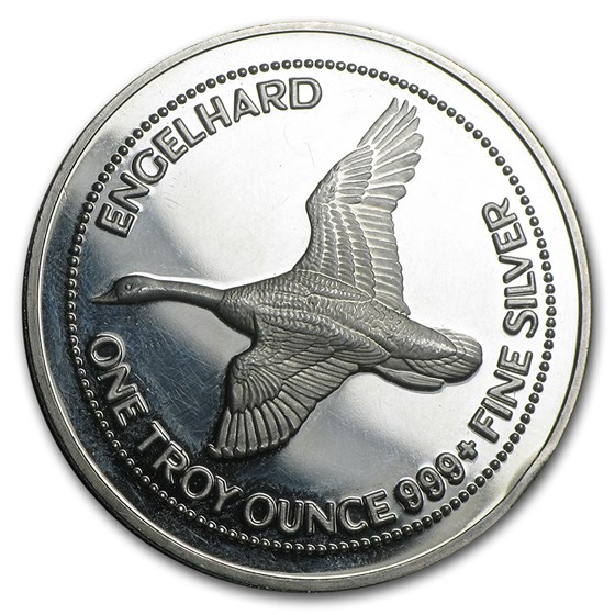 Buy 1 oz Silver Round - Engelhard Canadian Prospector | APMEX