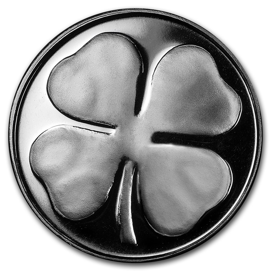 Buy 1 oz Silver Round - Four Leaf Clover | APMEX
