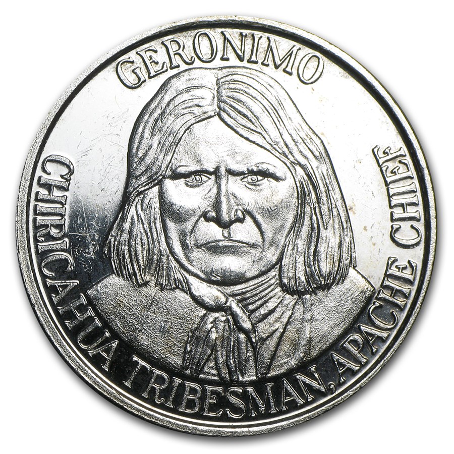 Buy 1 oz Silver Round - Geronimo (Secondary Market) | APMEX