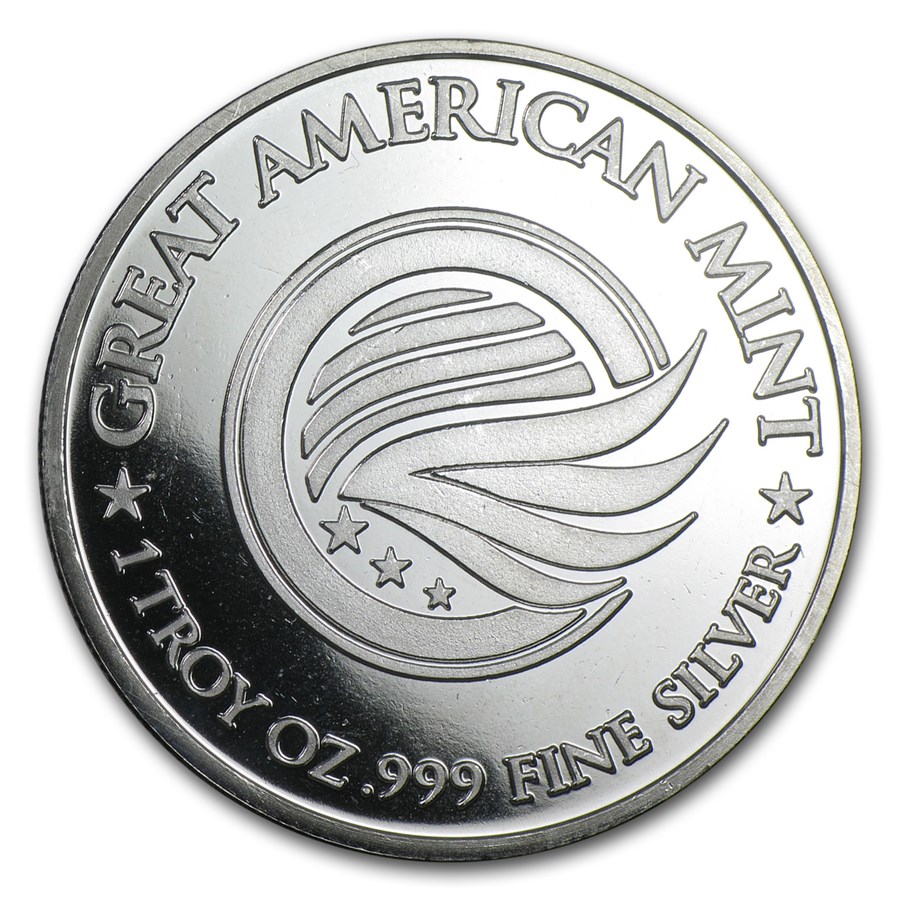 Buy 1 oz Silver Round - Great American Mint (GAM) | APMEX
