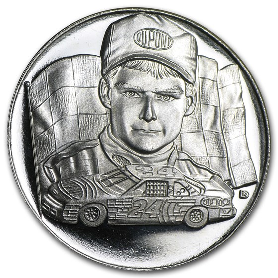 Buy 1 oz Silver Round - Jeff Gordon | APMEX Buy 1 oz Silver Round - Jeff Gordon | APMEX