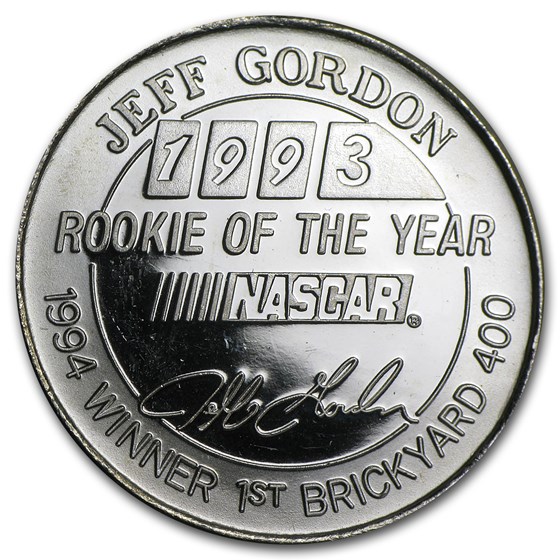 Buy 1 oz Silver Round - Jeff Gordon | APMEX