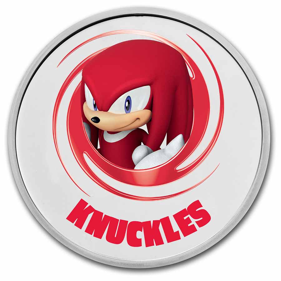 APMEX - 1 oz Silver Round Knuckles Colorized (with TEP)