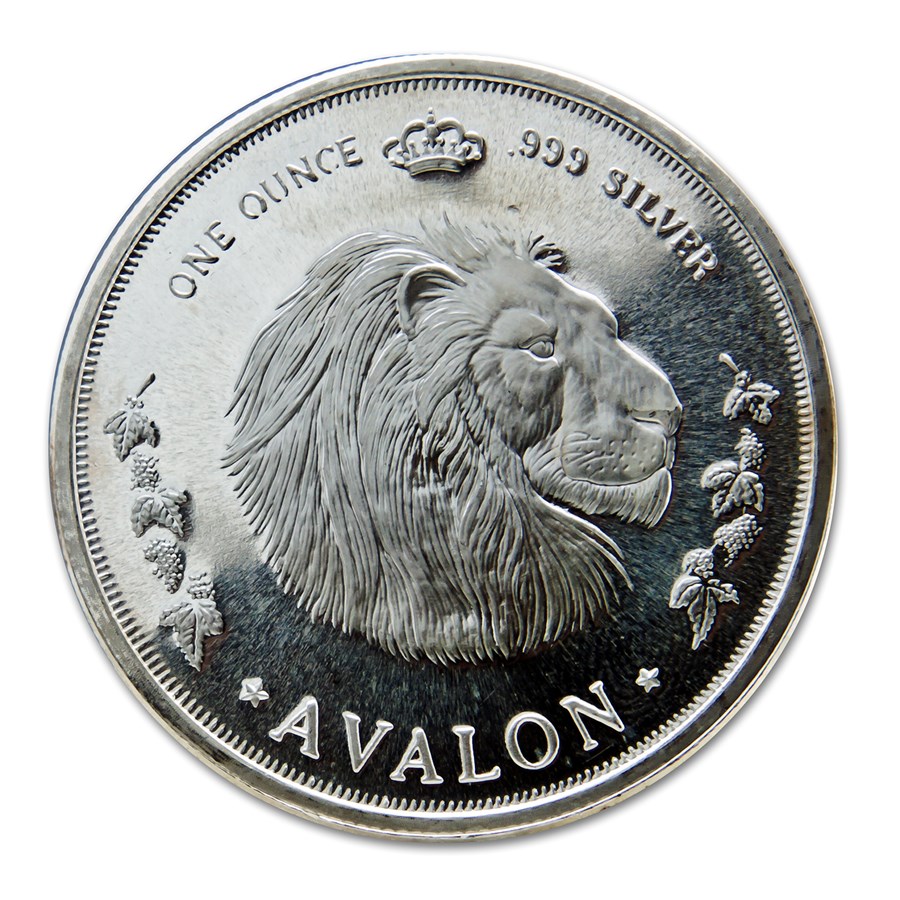 Buy 1 oz Silver Round - Lion (Avalon) | APMEX