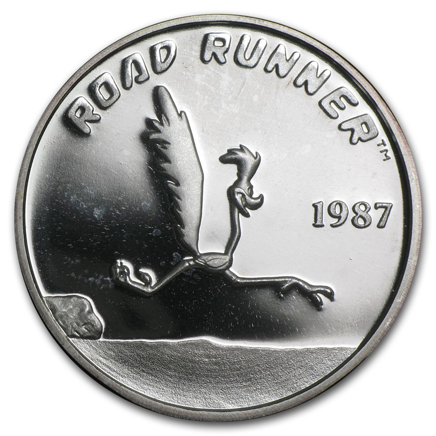 Buy 1 oz Silver Round - Looney Tunes Road Runner (w/Box & COA) | APMEX