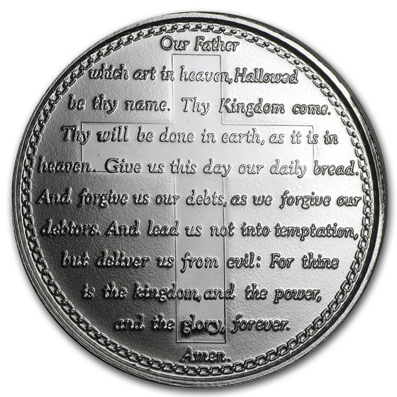 Buy 1 oz Silver Round - Lord's Prayer (w/Box & Capsule) | APMEX