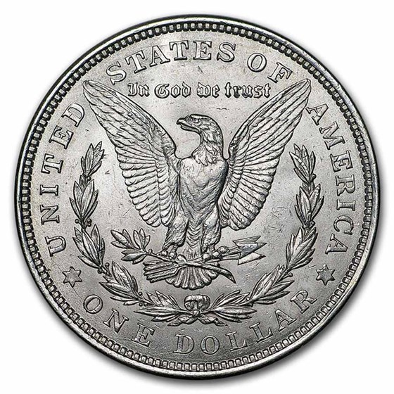 1 oz Silver Round - Morgan Dollar Design & Morgan Silver Dollar