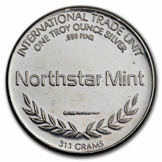 Buy 1 oz Silver Round - Northstar Mint | APMEX