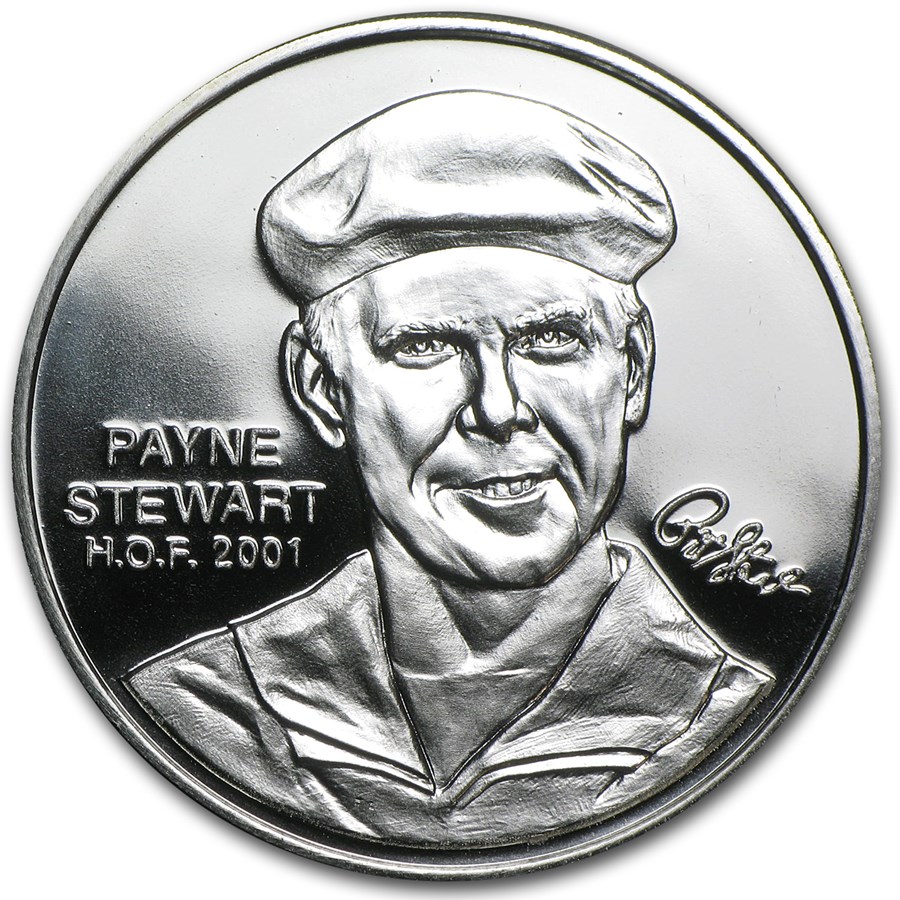 Buy 1 oz Silver Round - Payne Stewart Hall of Fame | APMEX