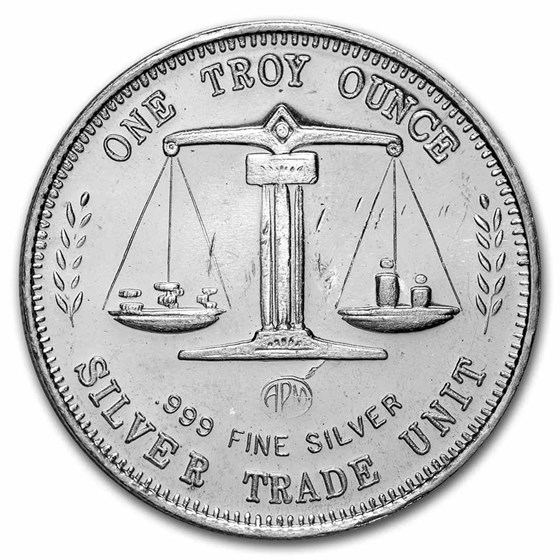 Buy 1 oz Silver Round - Peace Dollar (APM Trade Unit) | APMEX