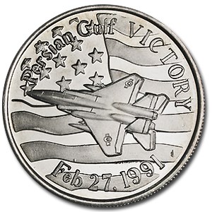 Buy 1 oz Silver Round - Persian Gulf Victory Proof | APMEX
