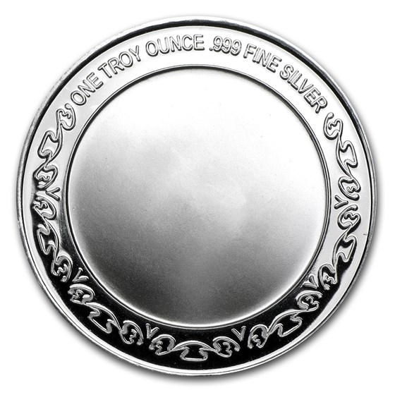 Buy 1 oz Silver Round - Plain (w/Box & Capsule) | APMEX