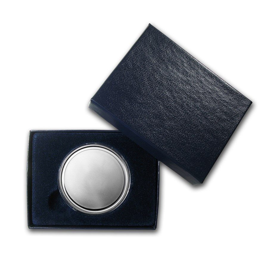 Buy 1 oz Silver Round - Plain (w/Box & Capsule) | APMEX