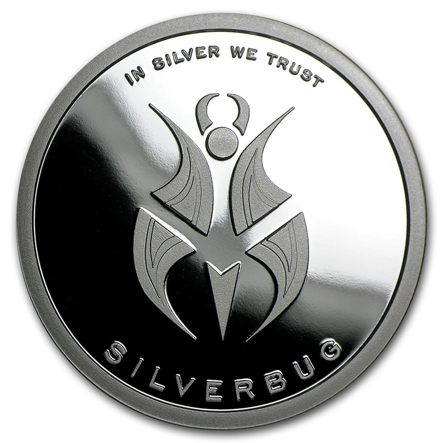Buy 1 oz Silver Round - Silverbug Robobug | APMEX