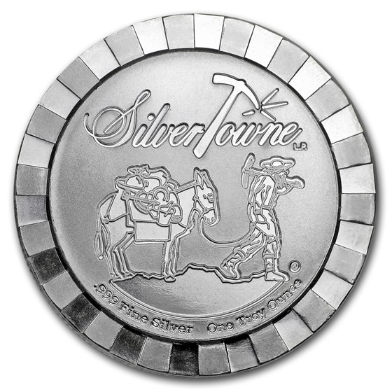 Buy 1 oz Silver Round - SilverTowne Prospector Stackables™ | APMEX