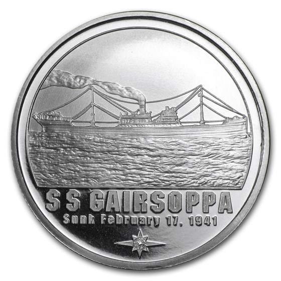 Buy 1 oz Silver Round - SS Gairsoppa | APMEX