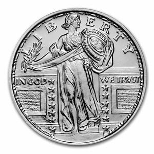 Buy 1 oz Silver Round - Standing Liberty | APMEX