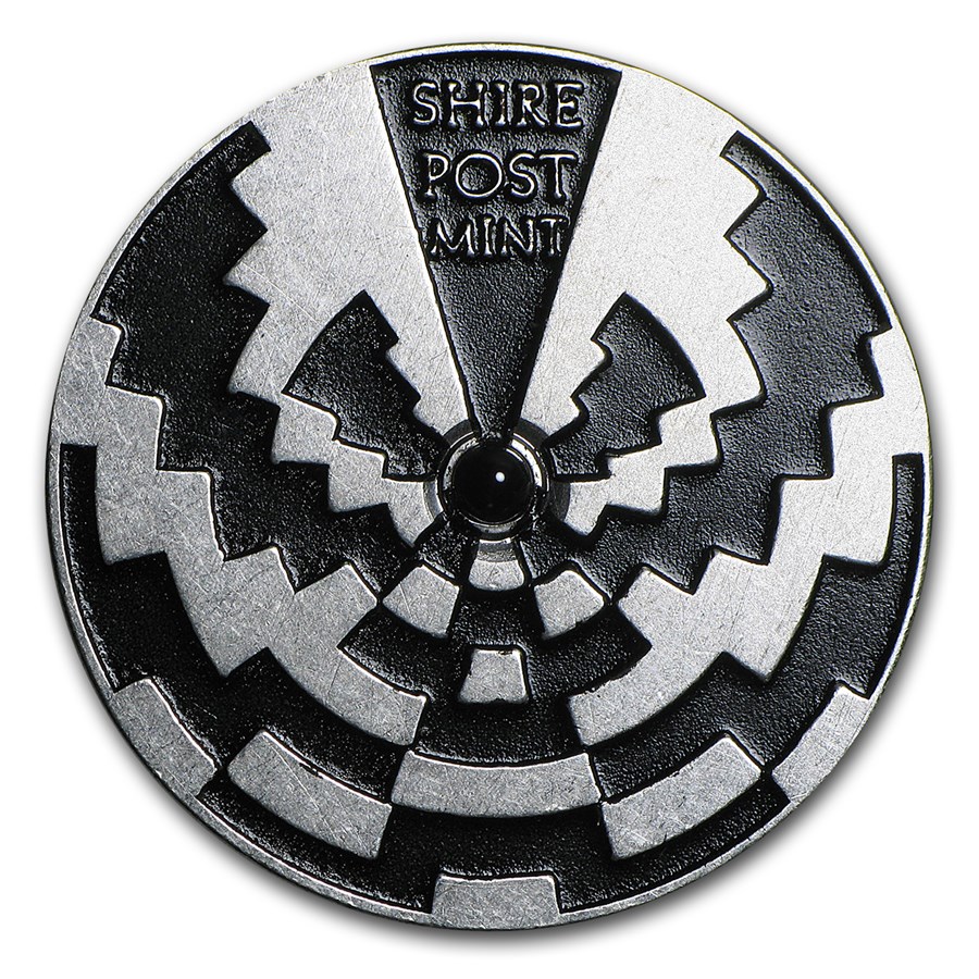 Buy 1 oz Silver Round - Strobe Spinning Top | APMEX