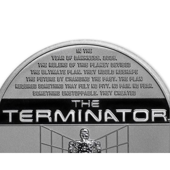 Buy 1 oz Silver Round - Terminator T-800 | APMEX