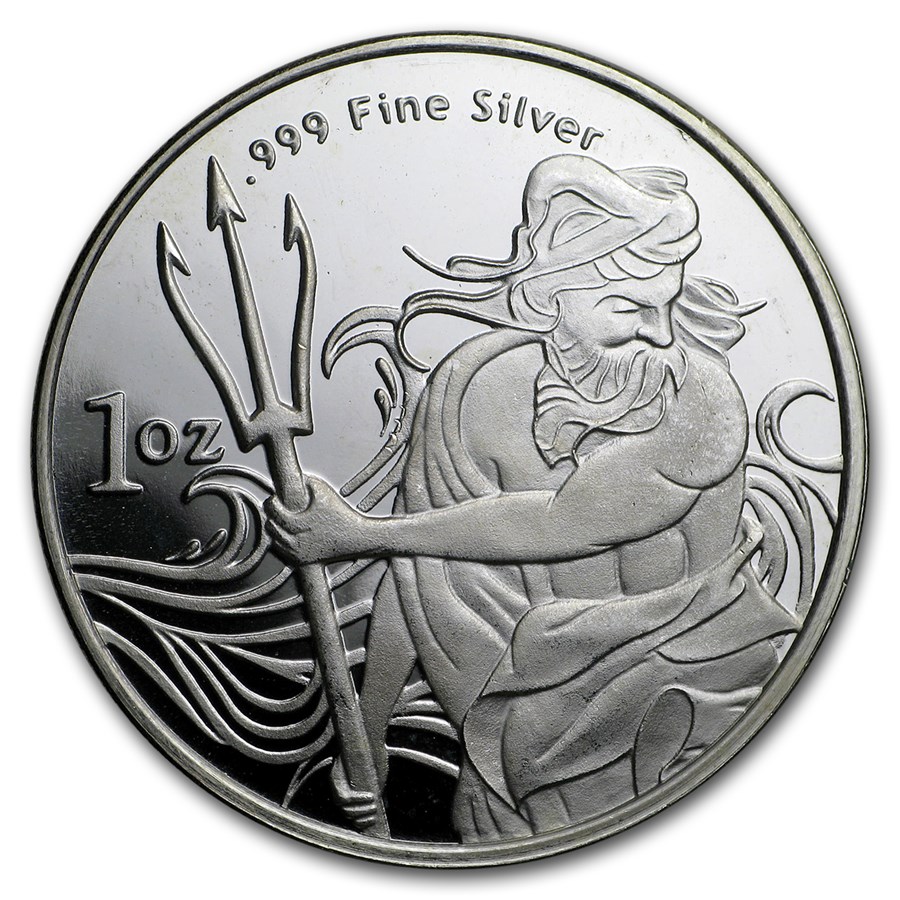 Buy 1 oz Silver Round - Trident | APMEX