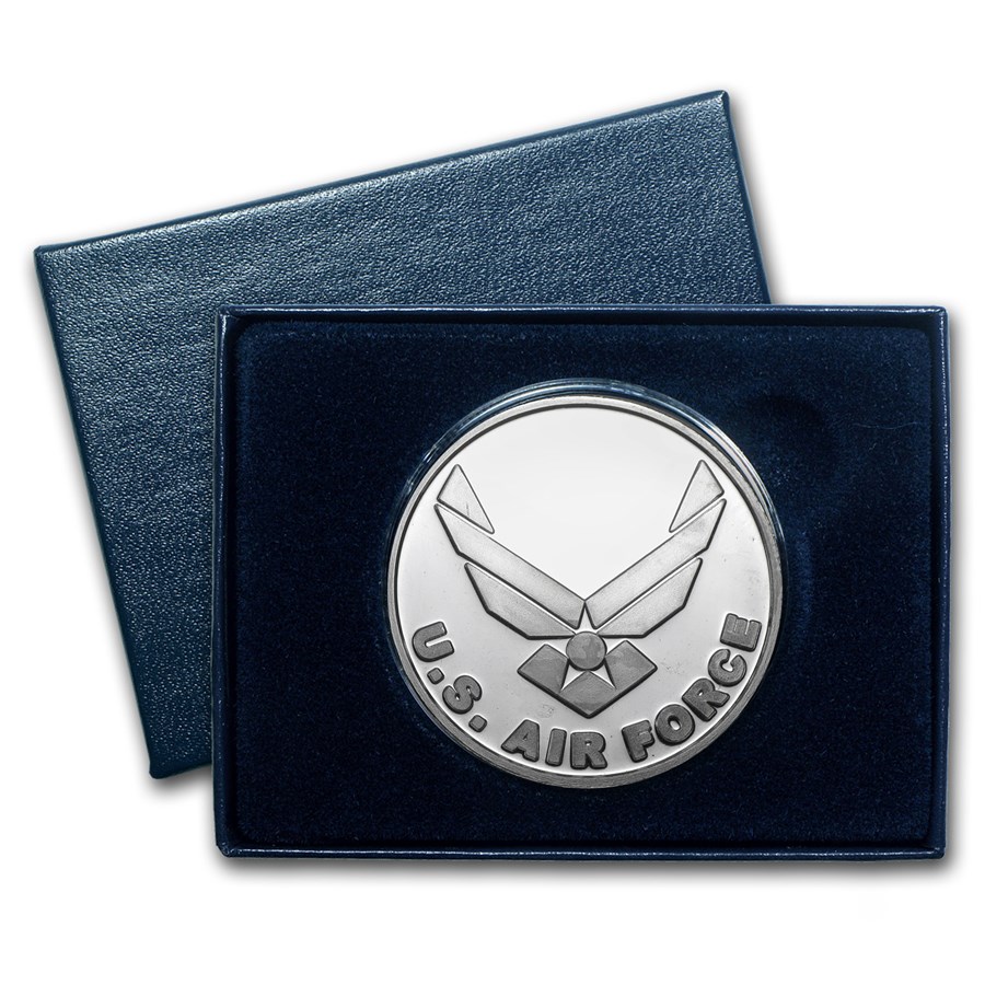 Buy 1 oz Silver Round - U.S. Air Force (w/Box & Capsule) | APMEX