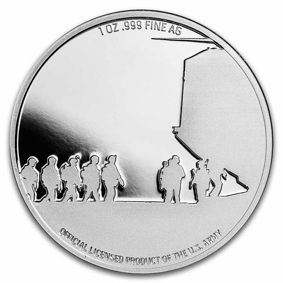 Buy 1 oz Silver Round - U.S. Army Vintage | APMEX