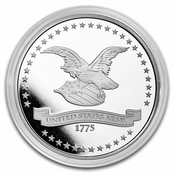 Buy 1 oz Silver Round - U.S. Army Vintage | APMEX