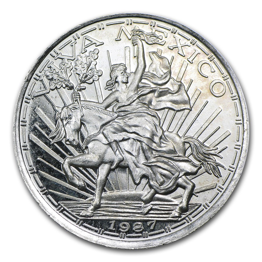 Buy 1 oz Silver Round - Una Onzas (Liberty) | APMEX