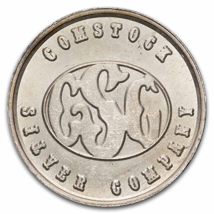 1 oz Silver Round - Vintage Comstock Silver Company
