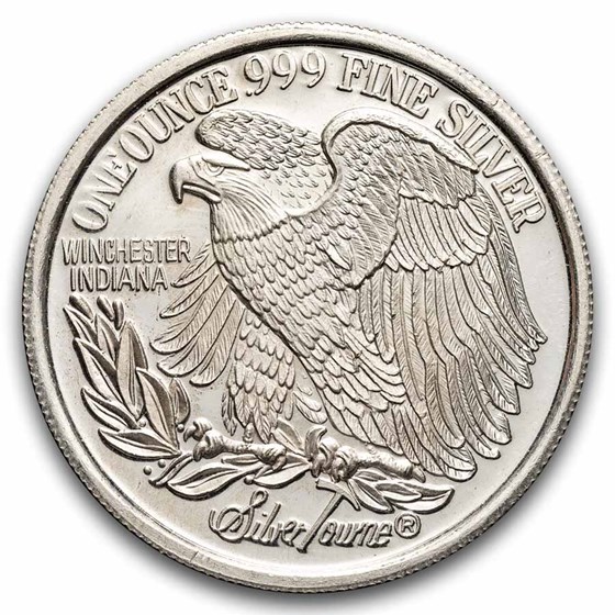 1 oz Silver Round - Vintage SilverTowne (Random Motif)