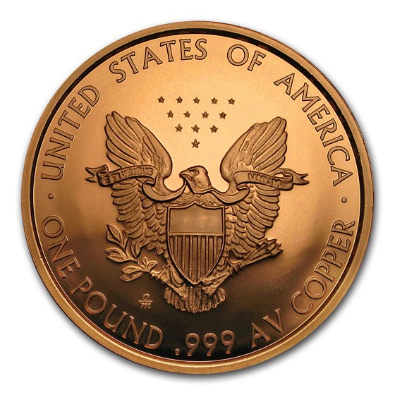 Buy 1 Pound Copper Round - Walking Liberty | APMEX