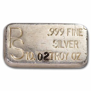 10.02 oz Silver Bar - Placer Sierra (PS)