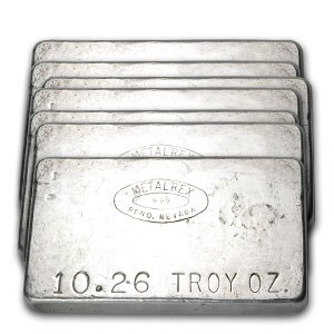 Buy 10.26 oz Silver Bar - Nevada Metalrex Reno, NV | APMEX