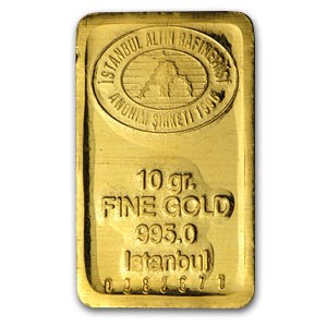 Buy 10 gram Gold Bar - Istanbul Gold Refinery (Ingot, .995 Fine) | APMEX
