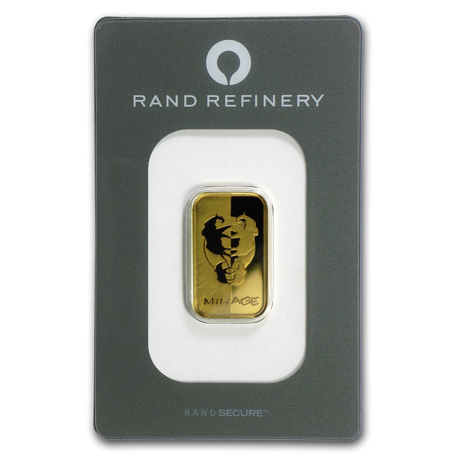 Buy 10 gram Gold Bar - Rand Elephant Mirage (In Assay) | APMEX