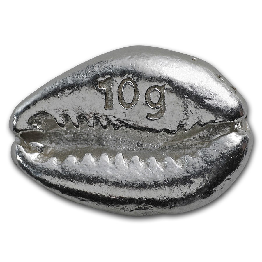 Buy 10 gram Silver Money Cowrie - Metal Concentrators | APMEX