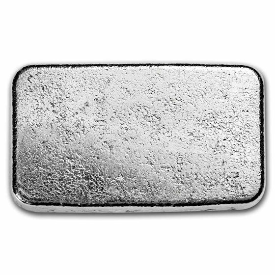 Buy 10 oz Silver Bar | Cast-Poured .999 Fine | APMEX