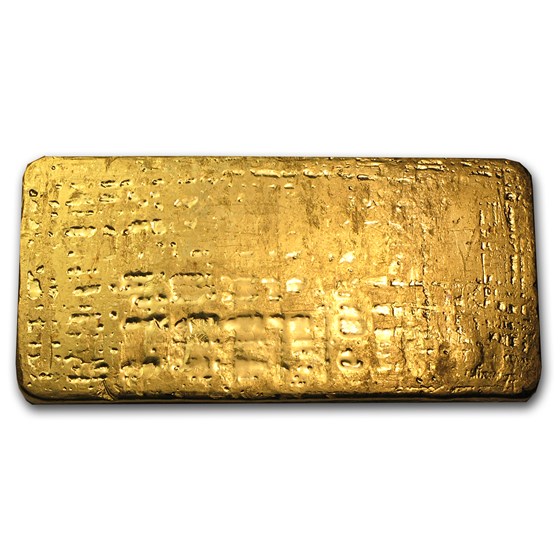 Buy 10 oz Hand-Poured Gold Bar - Engelhard-London (Horizontal Logo) | APMEX