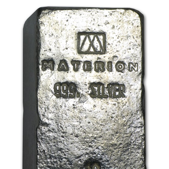 Buy 10 oz Loaf-Style Silver Bar - Materion | APMEX