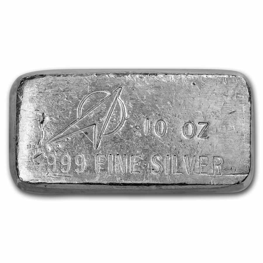 Buy 10 oz Silver Bar - 1st Gen. Phoenix Refining Corporation | APMEX