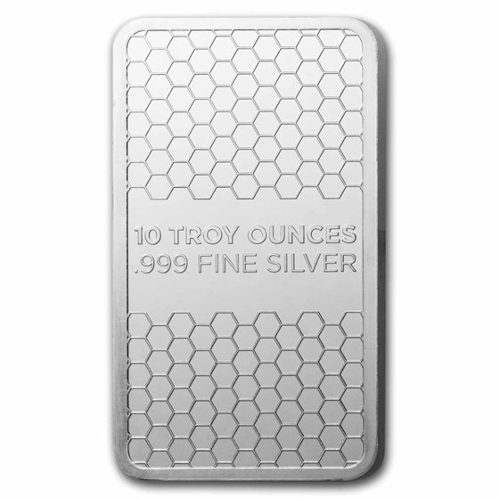 Buy 10 oz Silver Bar - 9Fine Mint | APMEX