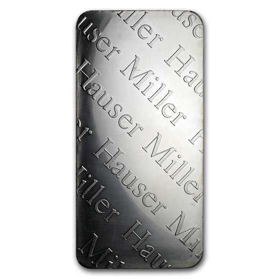 Buy 10 oz Silver Bar - Hauser & Miller (Pressed) | APMEX