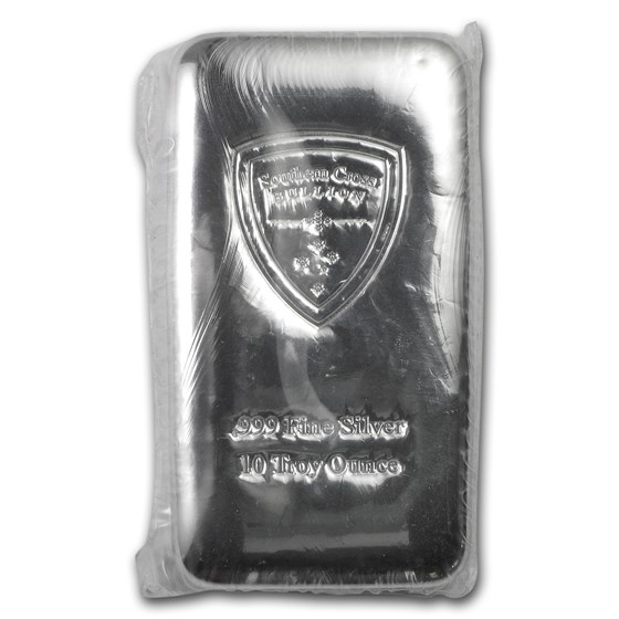 Buy 10 oz Silver Bar - Southern Cross Bullion (Cast) | APMEX