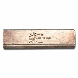 Buy 10 oz Silver Vintage Kit-Kat Bar Mid South Silver | APMEX