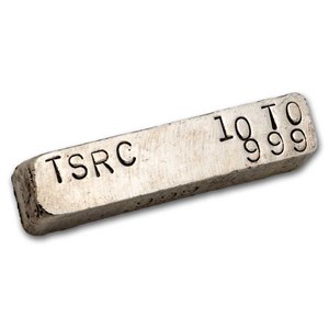 10 oz Silver Bar - Vintage Tri-State Refining Corp (TSRC)