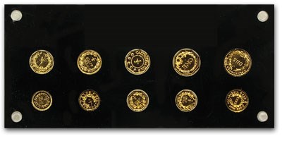 Buy 10 Piece California Gold Token Type Set (Replicas) | APMEX