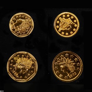 Buy 10 Piece California Gold Token Type Set (Replicas) | APMEX